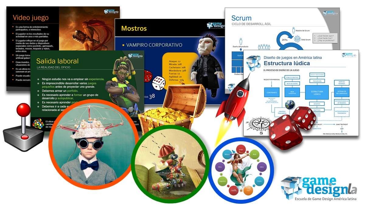 Escuela de Game Design LA - Cursos gratis y libros